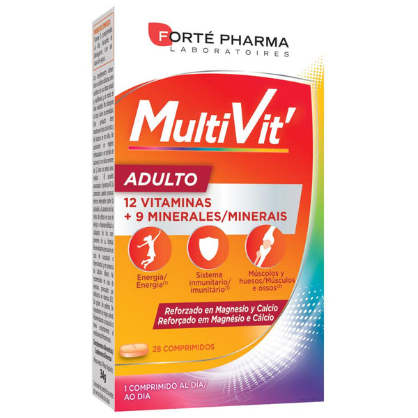 Multivit Adulto - Vitalidad y Energía – Forté Pharma